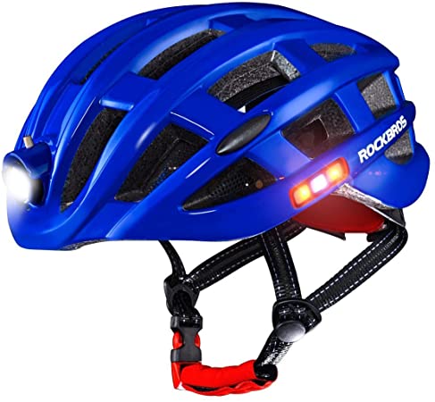 Casco con luz led